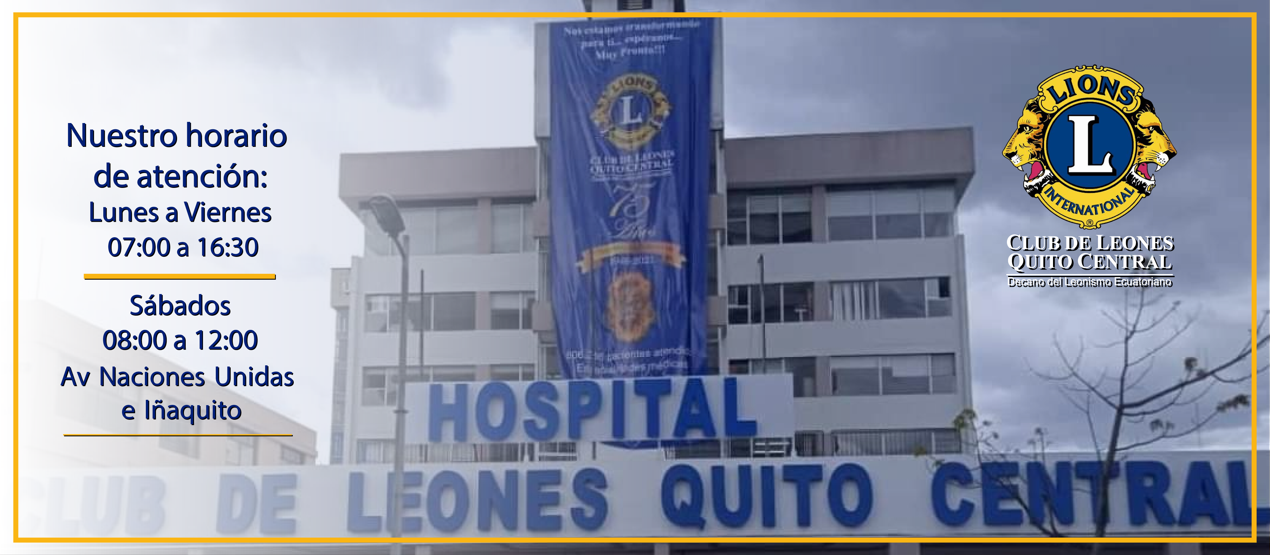 Hospital Club de Leones Quito Central – Hospital Club de Leones Quito ...